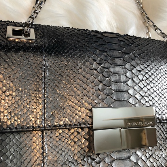 Michael Kors Collection | Bags | Michael Kors Collection Python ...